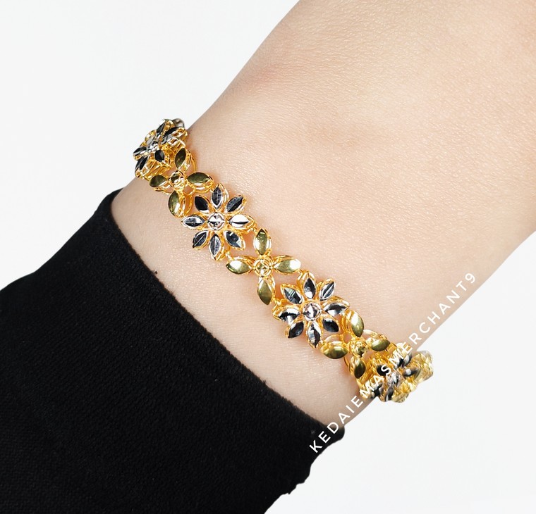 Rantai Tangan Bunga Melur 2C L:1CM