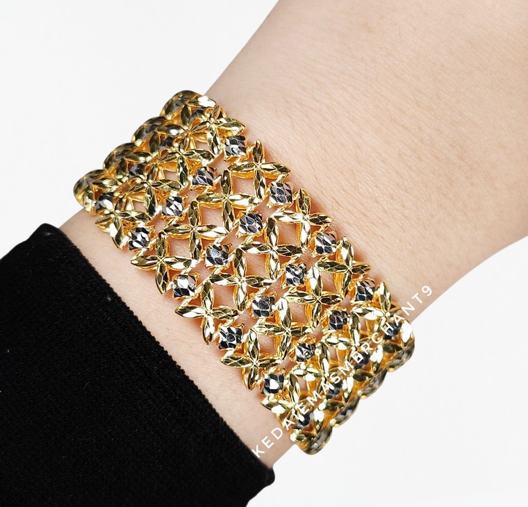 Rantai Tangan Bunga Tanjung 2C 4L L:2.6CM