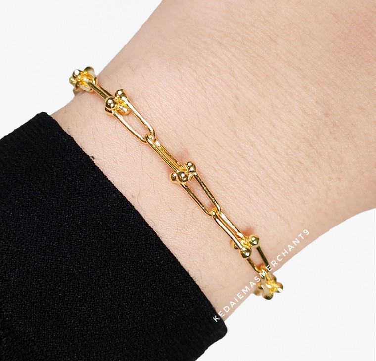Rantai Tangan Hardware Padu L:0.4CM