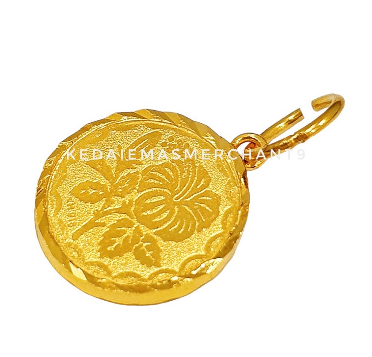 Loket Syiling Bunga Raya L:1.5CM