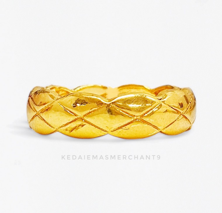Cincin Emas Tocang Padu Full