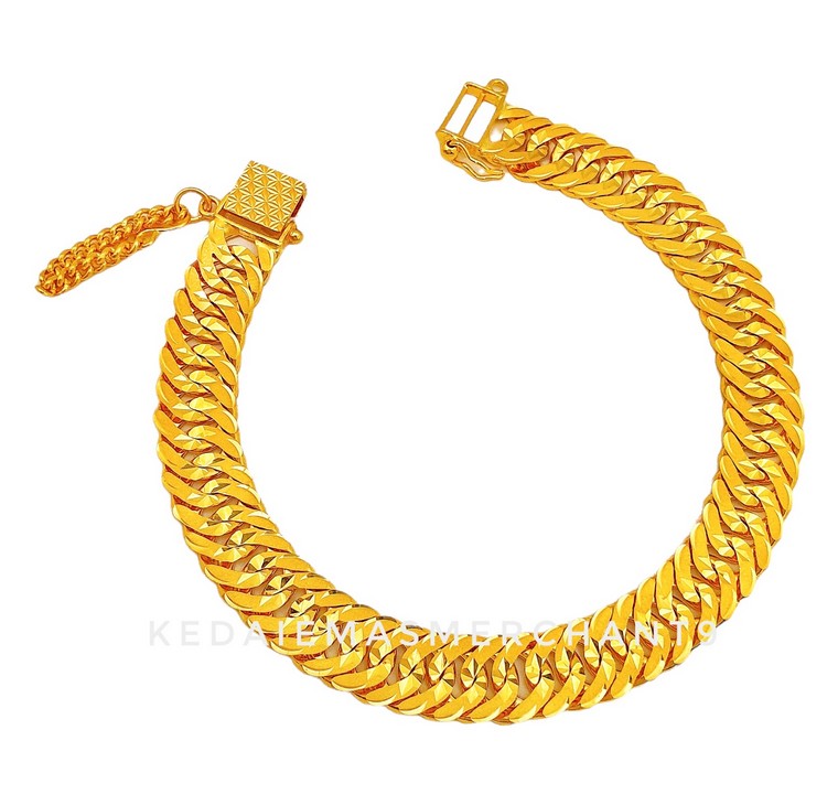 Rantai Tangan Kait 2 Padu L:1CM KLIP PETAK