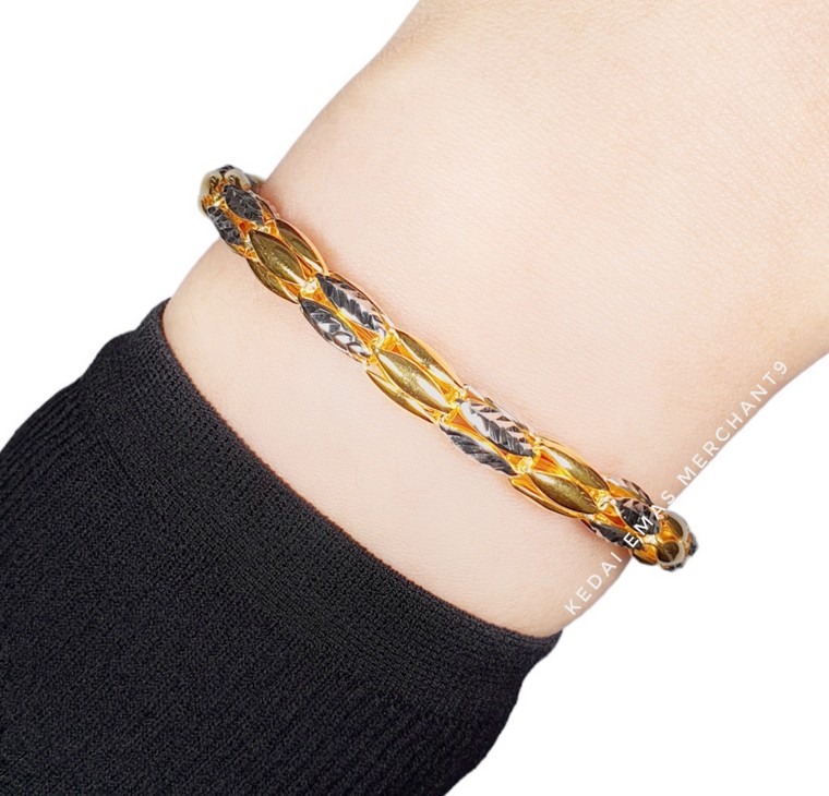 Rantai Tangan Leaf Snake Skin STM L:0.6CM