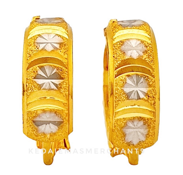 Subang Katup Star Dimensi Pasir Chrome