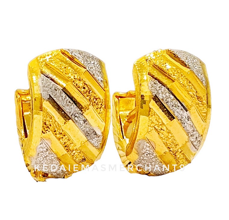 Subang Katup SIlang Chrome Pasir L:0.8CM