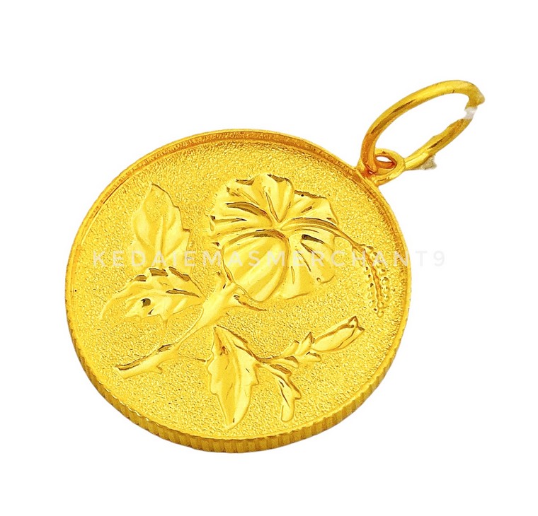 Loket Syiling Bunga Raya L:2.8cm