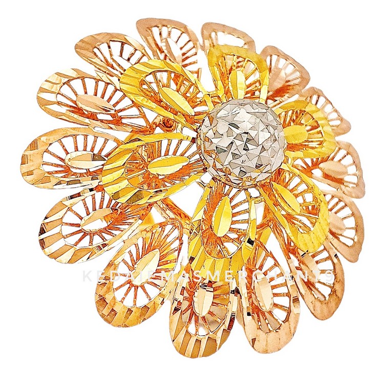 Cincin Emas Bunga Pulasan 3C