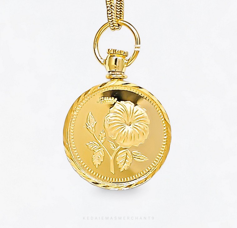 Loket Syiling Bunga Raya Padu L:2.9cm