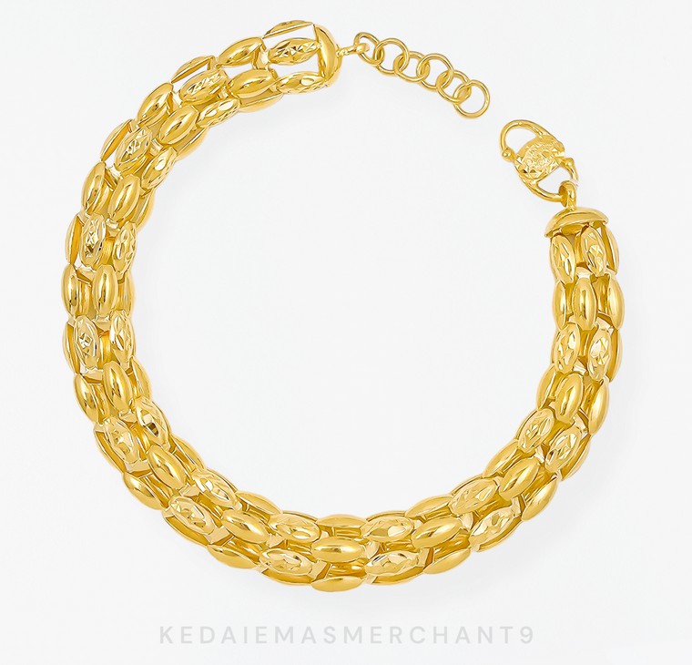 Rantai Tangan Tocang L:0.8CM